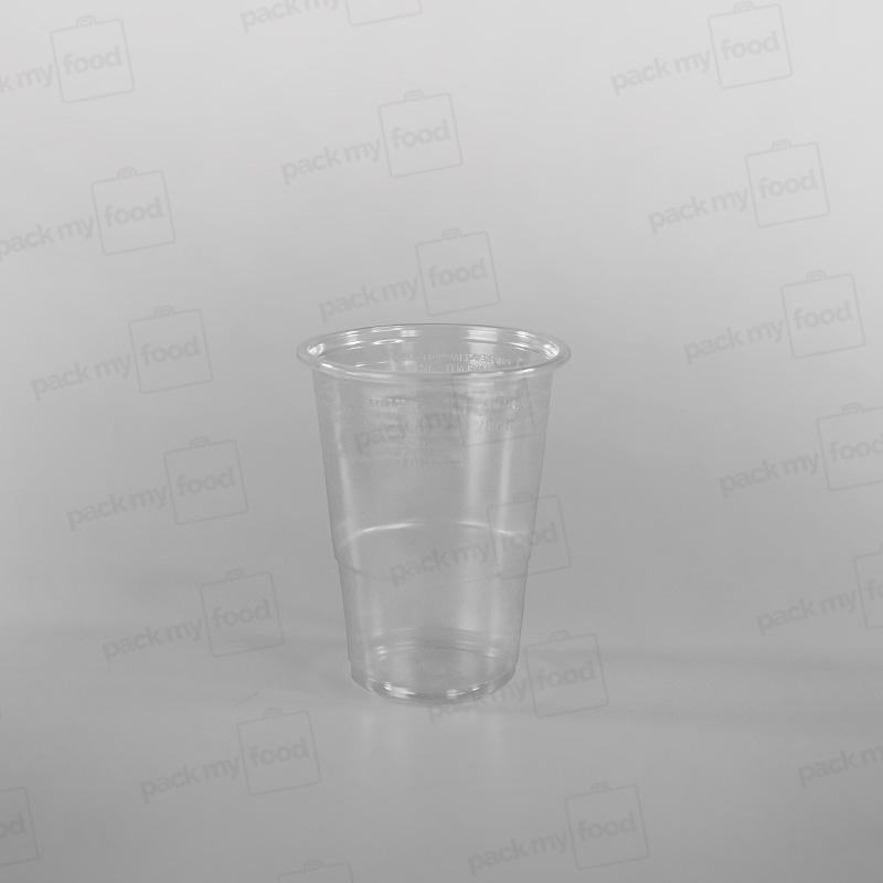HP Clear Flexy CE Marked Plastic Glass Pint Half Pint | Pack My Food